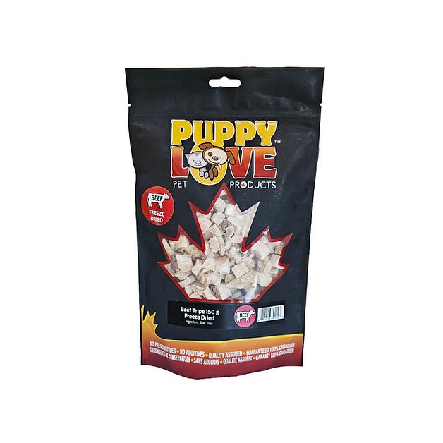 Puppy Love - Freeze Dried Beef Tripe – PetToba