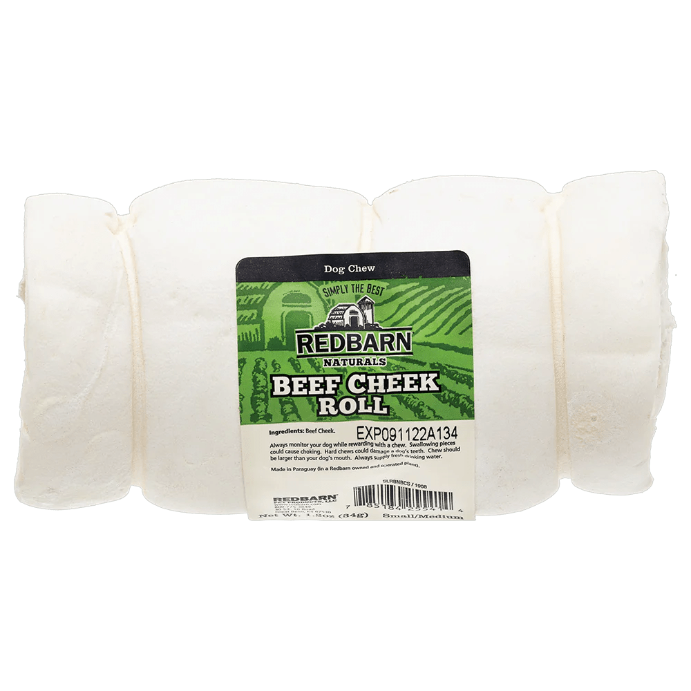 Beef Cheek Roll Small/Medium - Dog Treat - Redbarn – PetToba