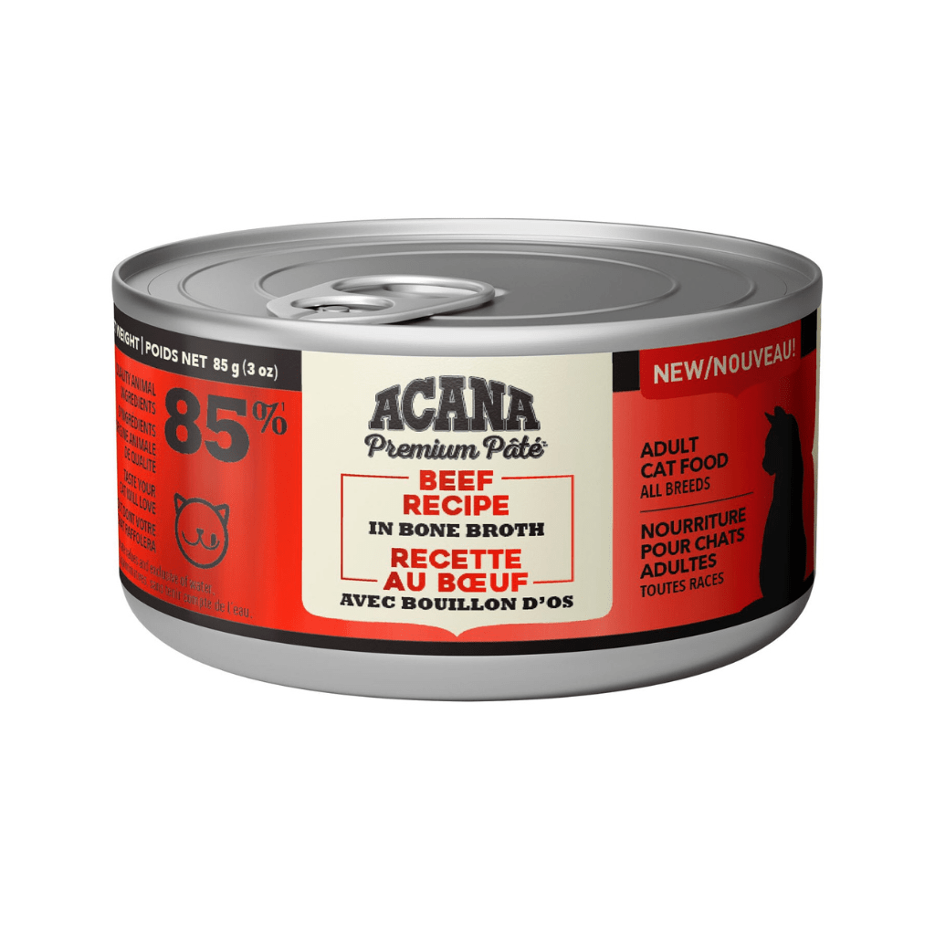 Beef Recipe in Bone Broth - Wet Cat Food - ACANA – PetToba