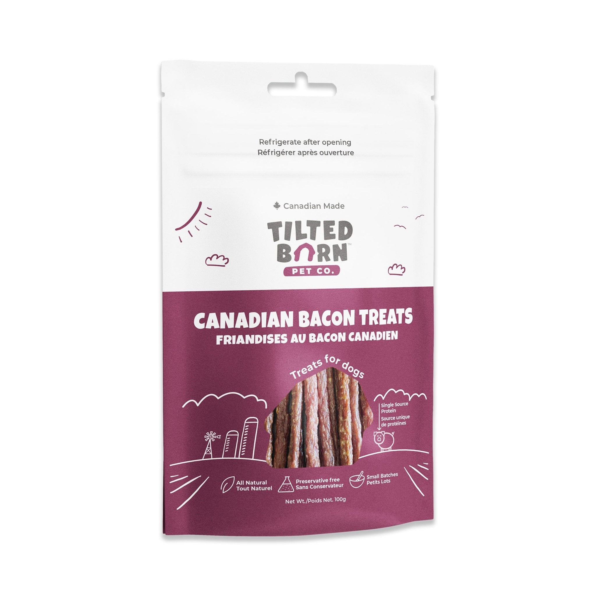 Canadian Bacon Dog Treats - Farm Fresh - Tilted Barn – PetToba
