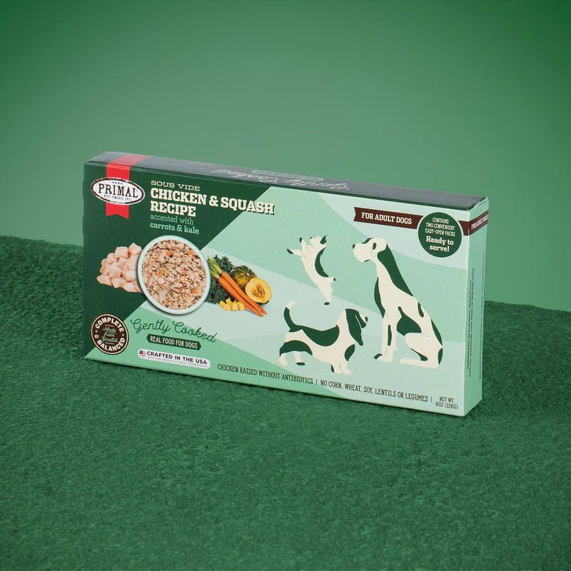 Canine Gently Cooked Chicken & Squash Recipe Food for Dogs 8oz - Prima ...