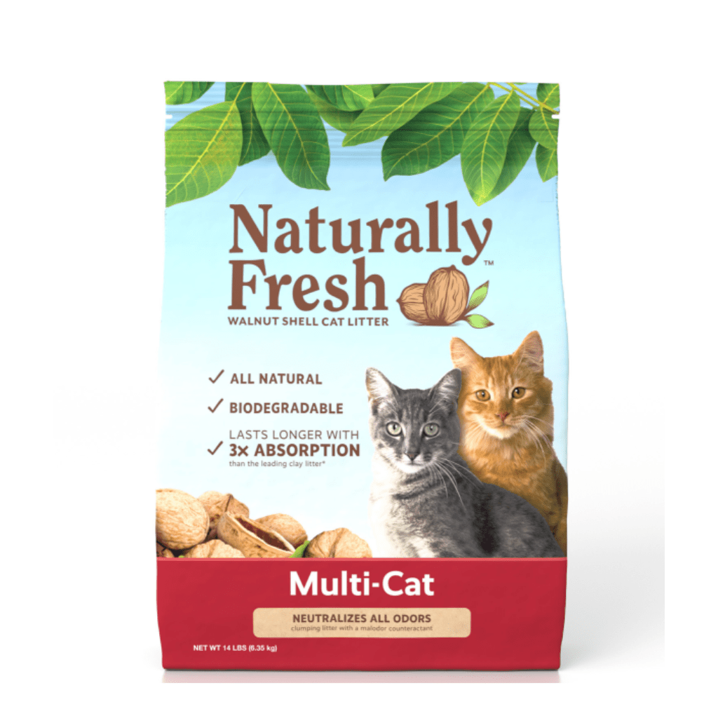 Multi-Cat Quick-Clumping Cat Litter - Naturally Fresh – PetToba