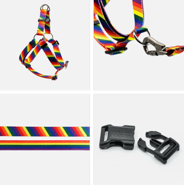 Woof Concept Harness Ikonic Pride - Woof Concept – PetToba